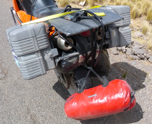 Motorcycle Safety: Strap Your Luggage Tightly, Or Else...
