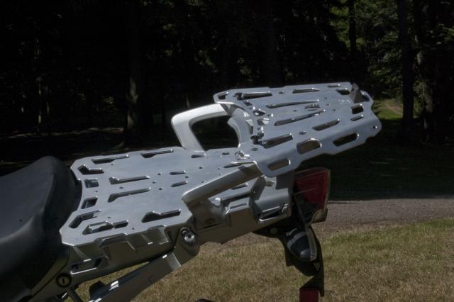 Great new Motorcycle Luggage Rack System for the BMW R1200GS