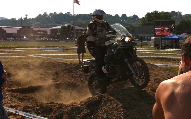 For motorcycle rallies, the 2011 BMW MOA must have been hottest ever