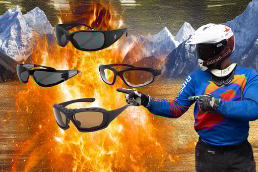 5 Best Motorcycle Sunglasses for Riding in Style